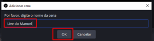 Como criar uma cena para transmissão de vídeo com áudio no OBS Studio – Suporte ObaCast